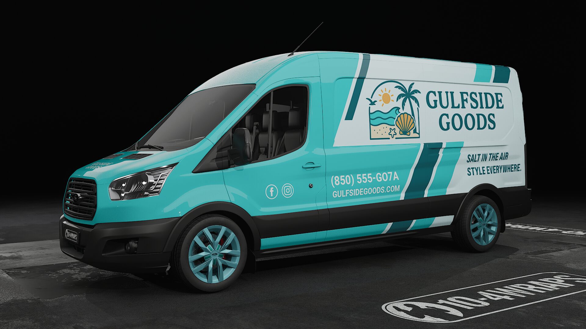 Commercial Vehicle Wraps | Custom Fleet Branding In Destin